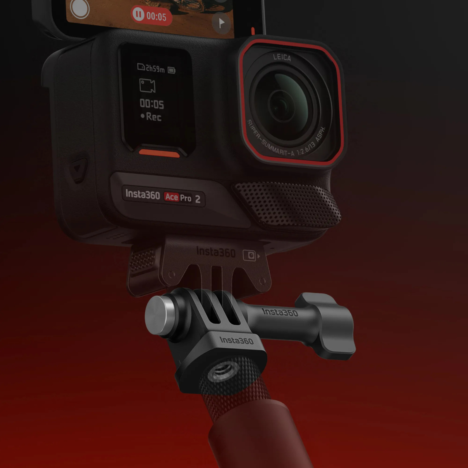 Insta360 3-Prong To 1/4" Adapter - Helmet House