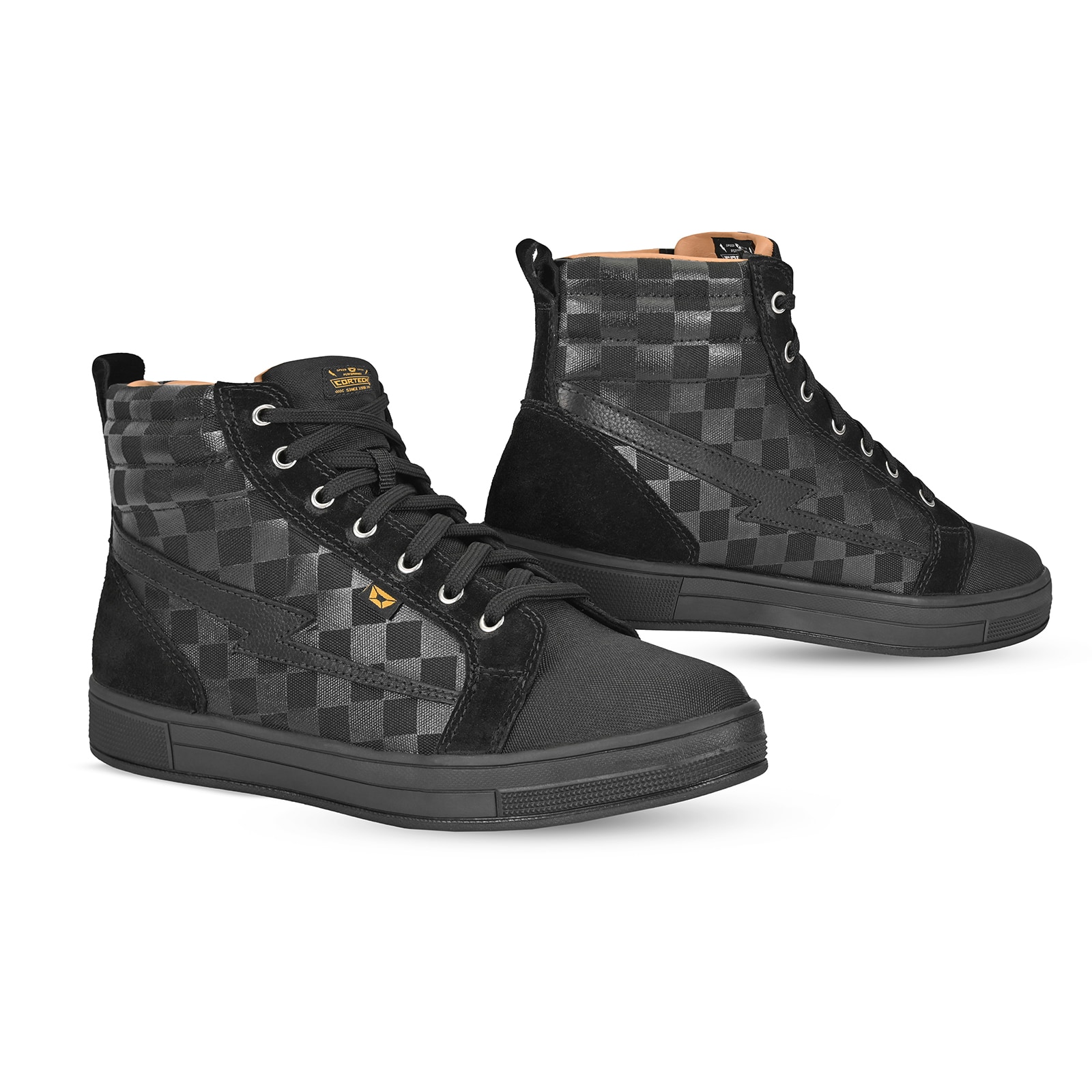 Cortech Men's Slayer Canvas Check Riding Shoes – Cortech USA