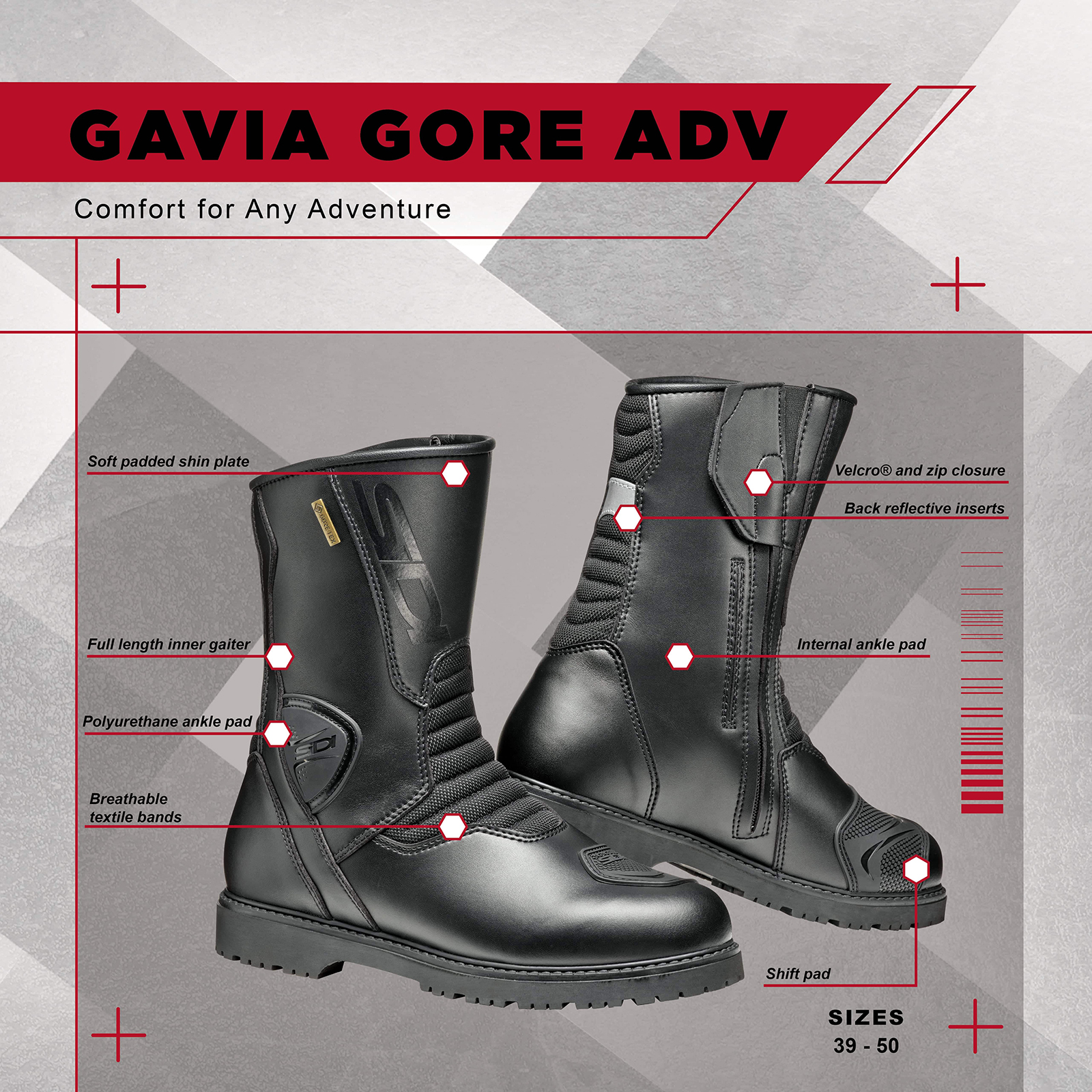 Sidi Gavia Gore ADV Boot – Sidi Moto USA