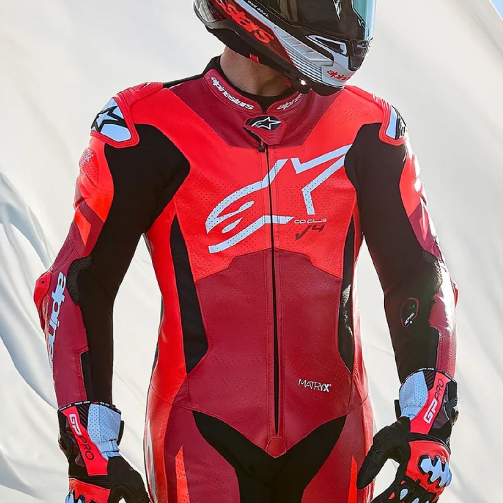 Alpinestars GP Plus V4 Sprint 1-Piece Leather Suit - Helmet House