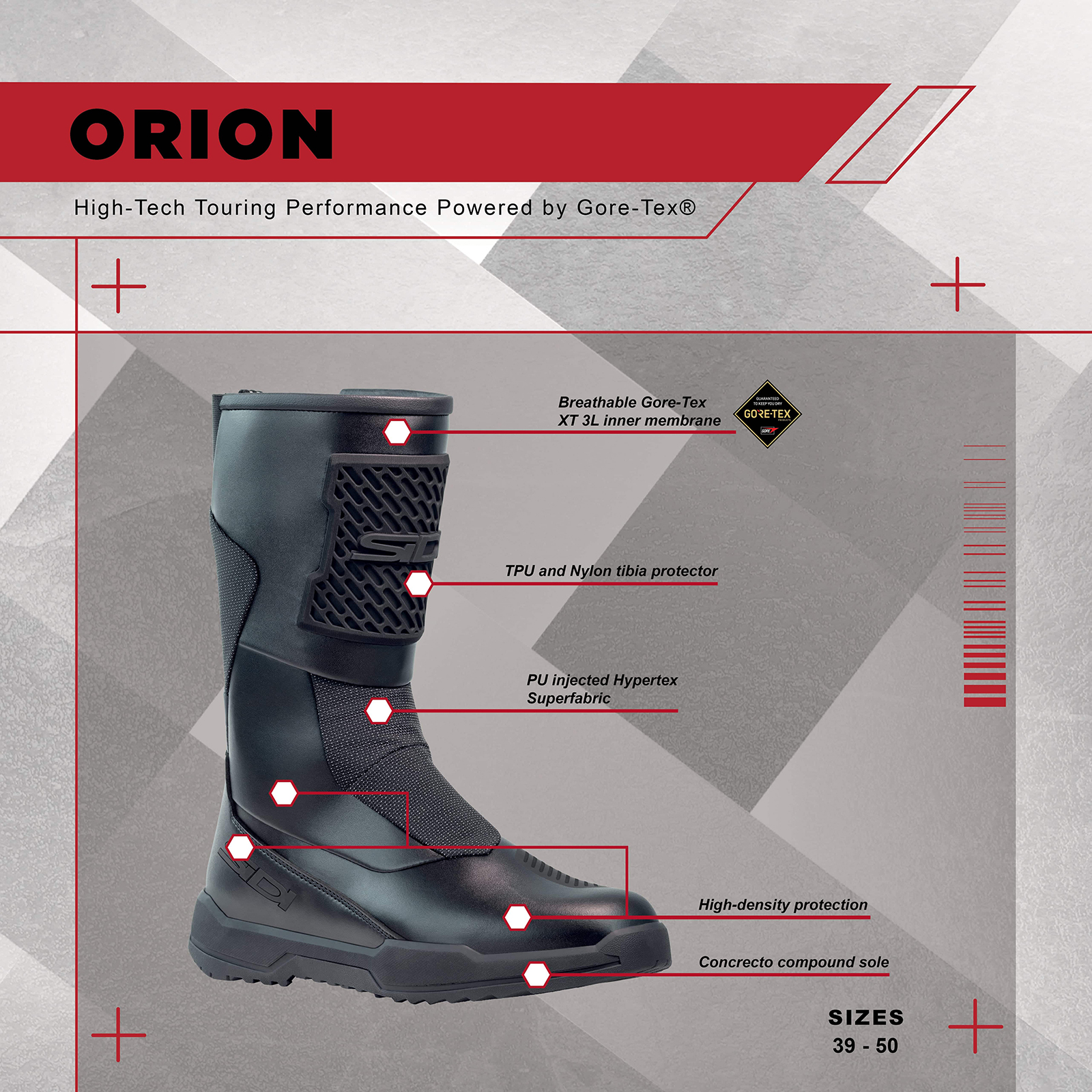 Sidi Orion GTX Boot – Sidi Moto USA