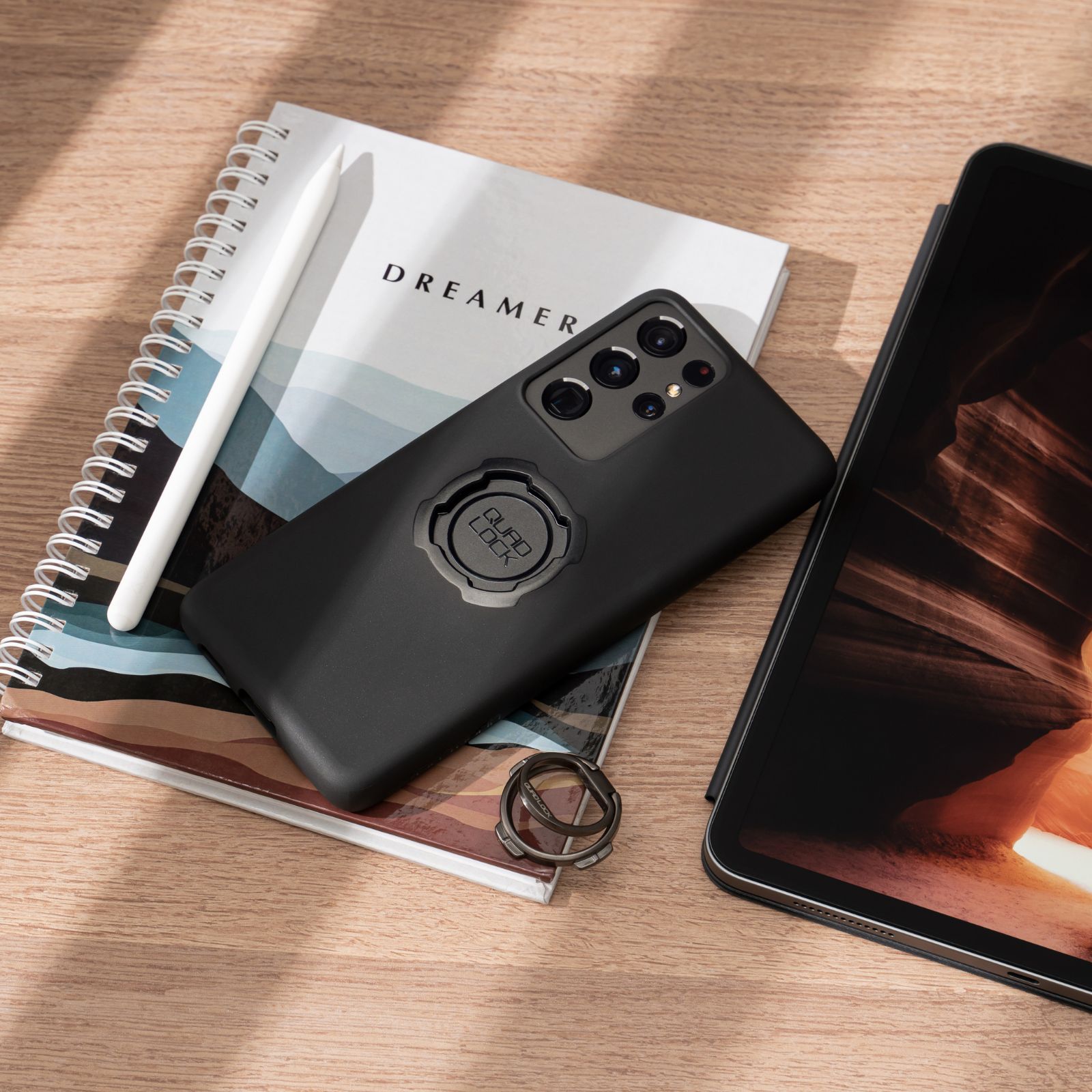 Quad Lock Phone Ring/Stand - Helmet House