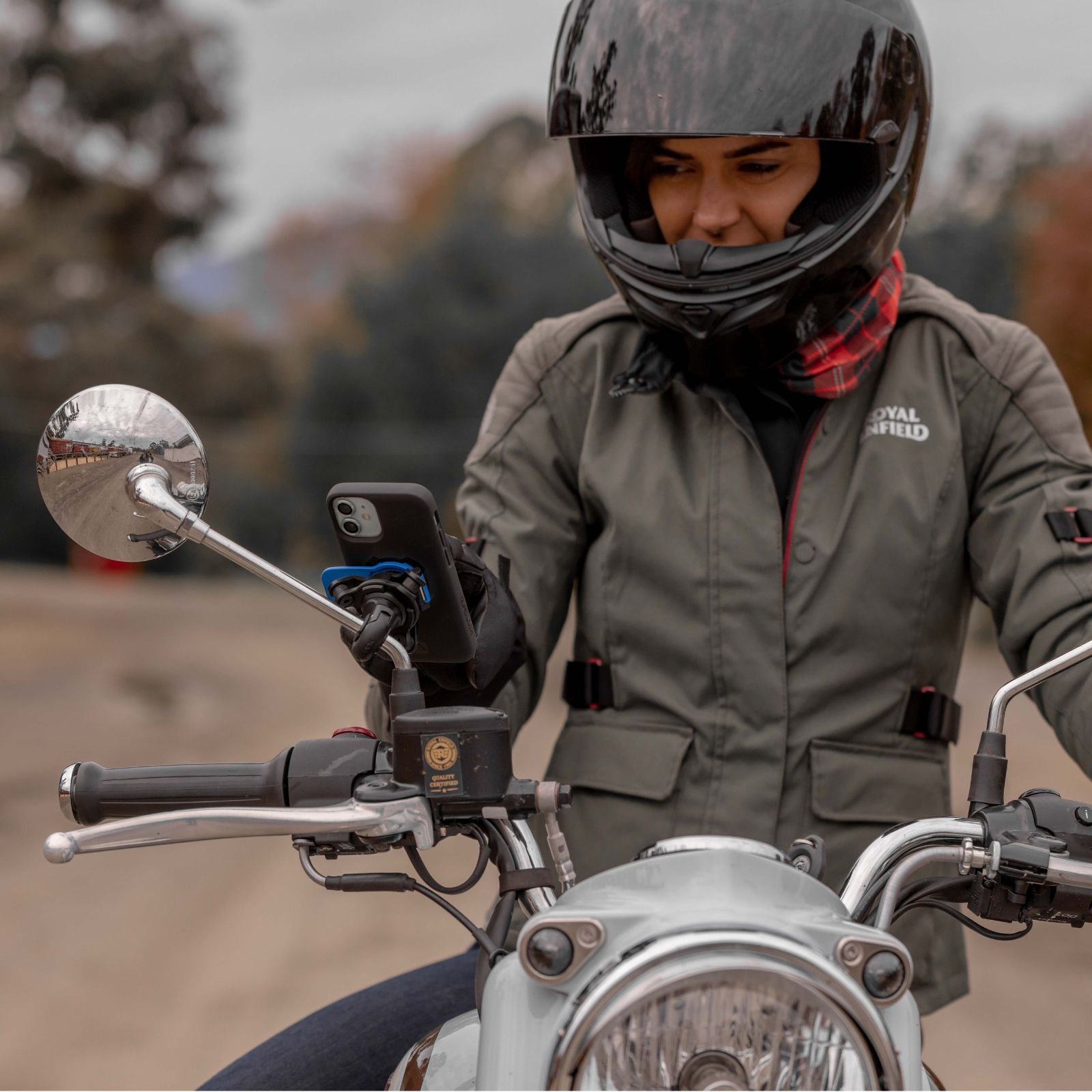 Quad Lock Motorcycle/Scooter Mirror Mount (V2) - Helmet House