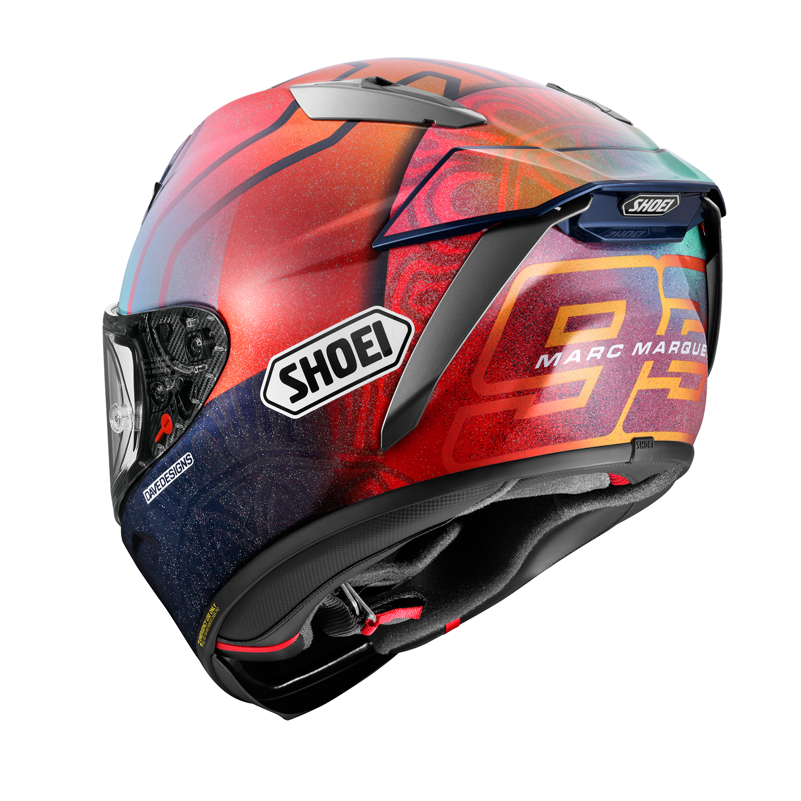 SHOEI X-Fifteen Marquez Holi – SHOEI® Helmets USA
