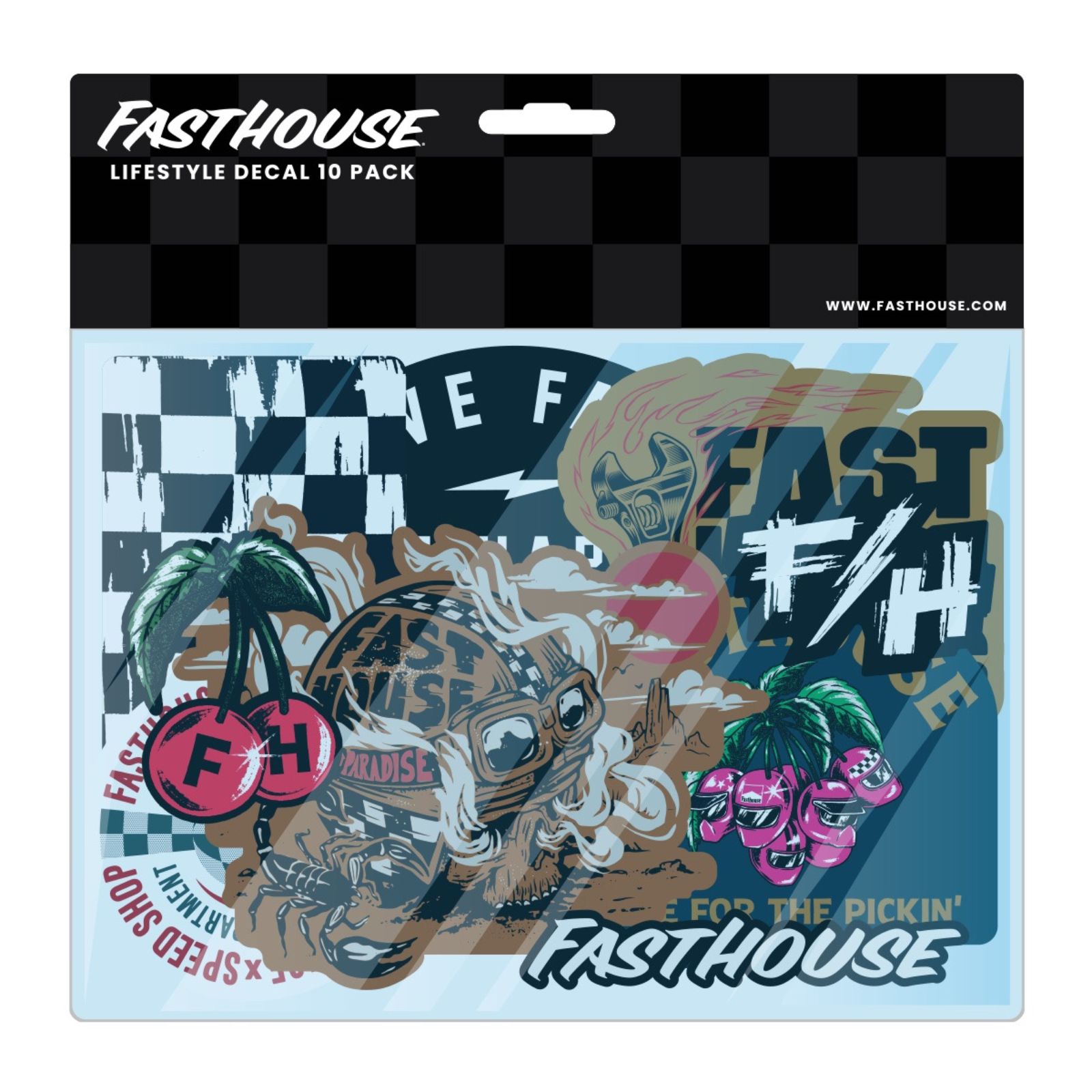 Fasthouse Fall '25 Decal 10 Pack - Helmet House