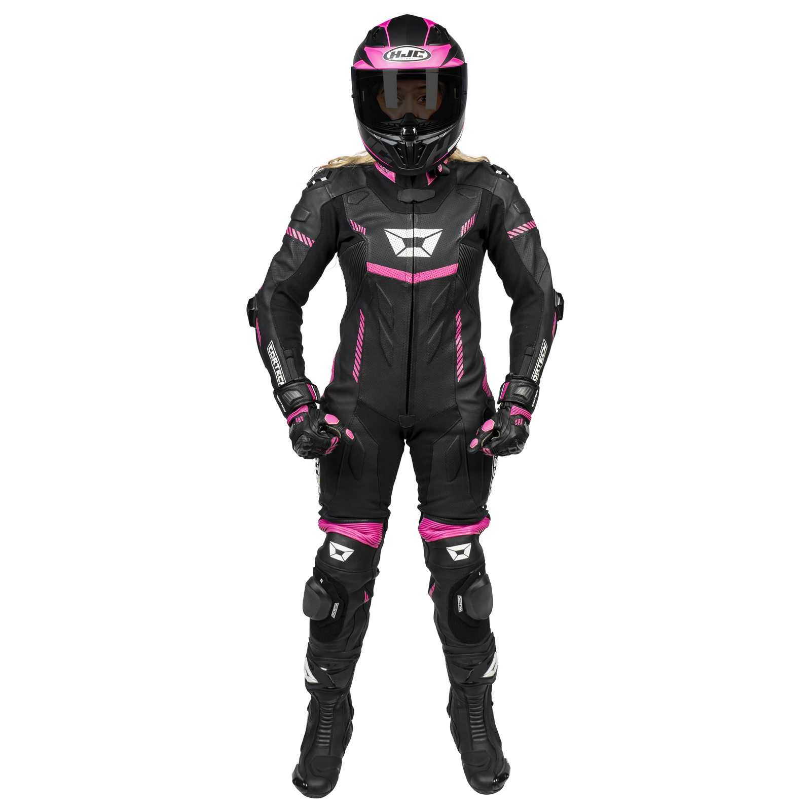 Cortech Speedway Revo Sport Air Women's 1-Piece Leather Suit - Helmet House