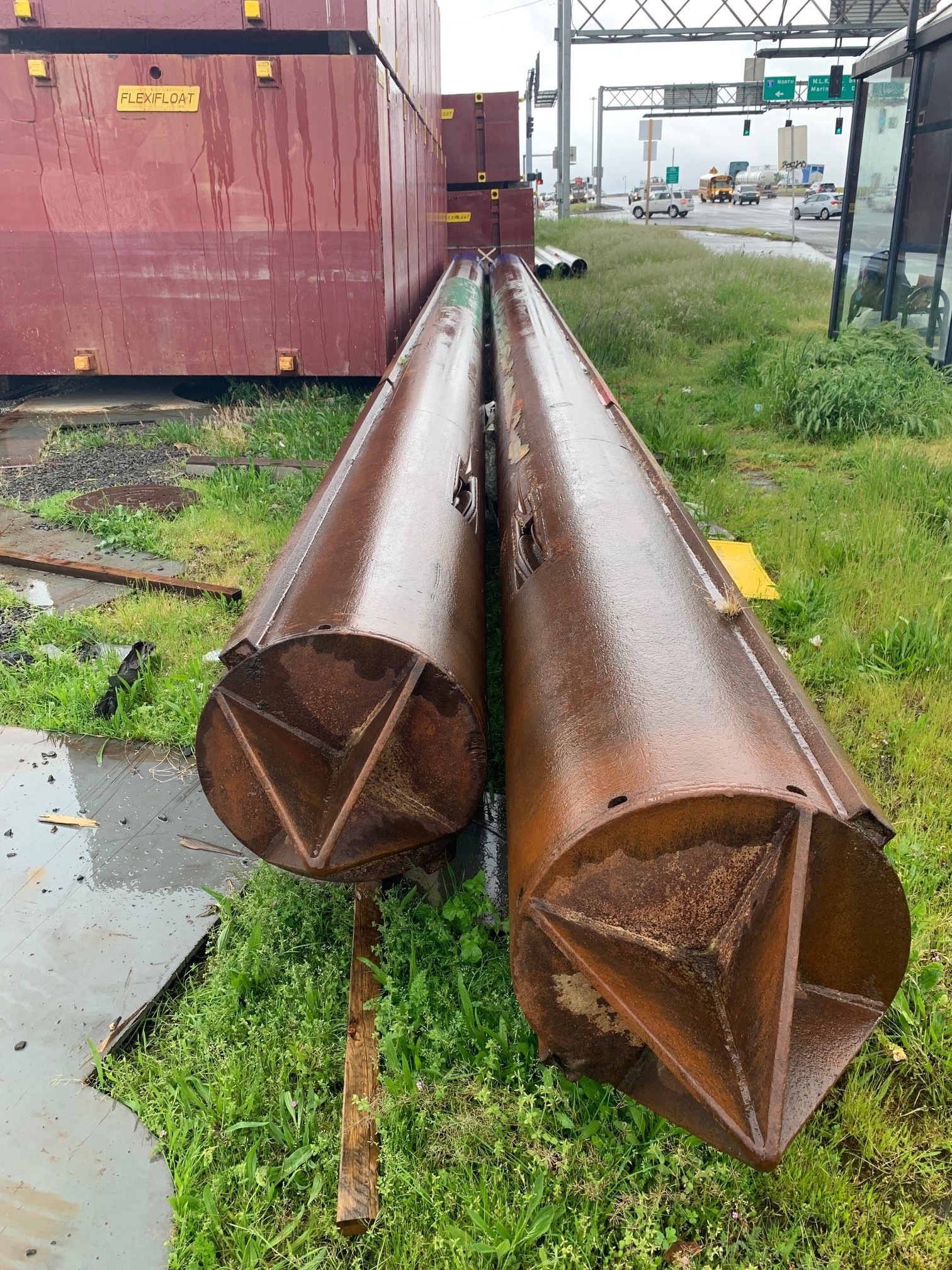 Winches & Barge Accessories | Flexifloat S-70 Spuds 24"