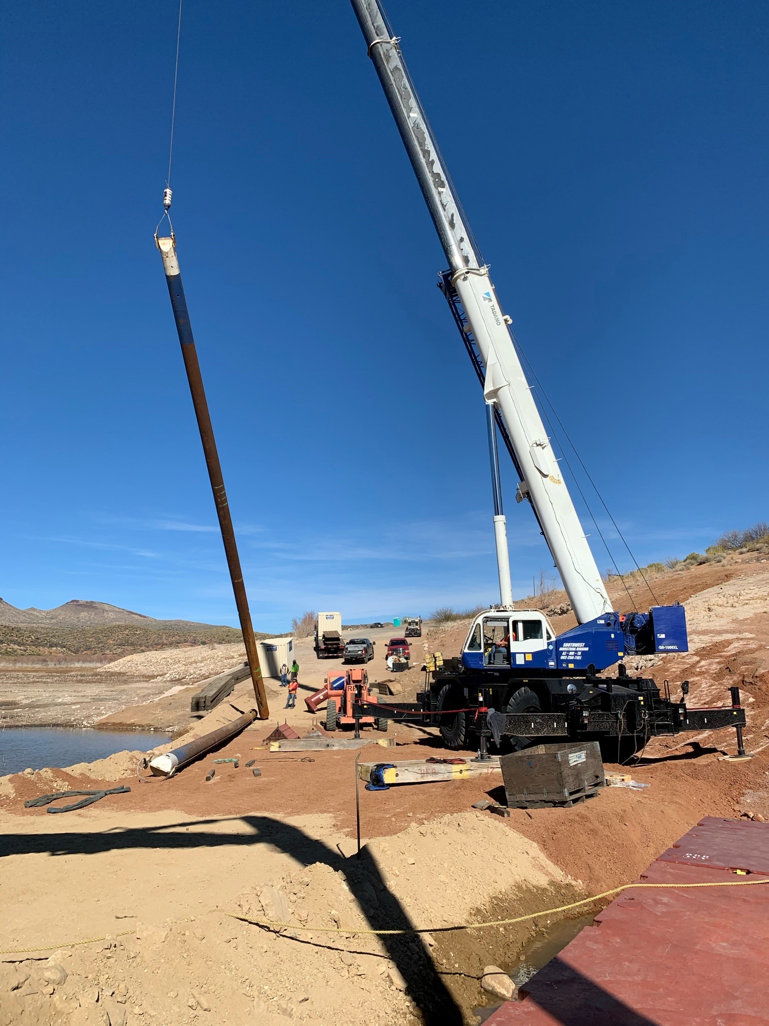 Winches & Barge Accessories | Flexifloat S-70 Spuds 24"