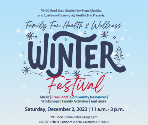 Family Fun Health and Wellness Winter Festival